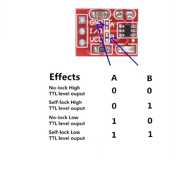 Moduł czujnik dotykowy TTP223B Raspberry - Arena.pl