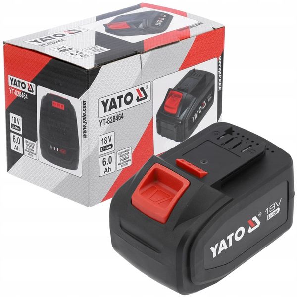 Kup YATO AKUMULATOR 18V LI-ION 6,0AH BATERIA DO ELEKTRONARZĘDZI SYSTEMU ...