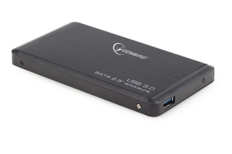 RAMKA GEMBIRD 2.5" USB 3.0 SATA ALU BLACK EE2-U3S-2 - Arena.pl