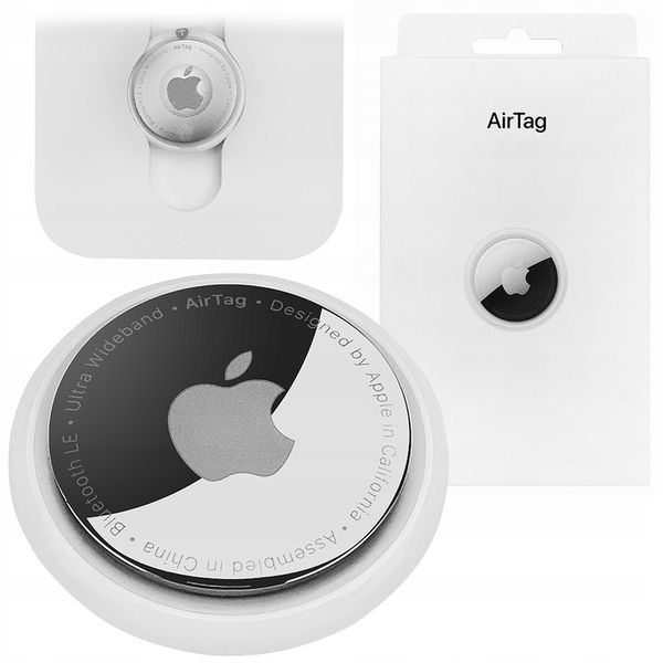 LOKALIZATOR APPLE AIRTAG 1 SZTUKA DO KLUCZY PORTFELA TORBY BLUETOOTH ...