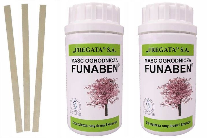 Kup Maść Funaben Pasta do ran drzew 500g +PASKI 50x okulizacyjne do ...