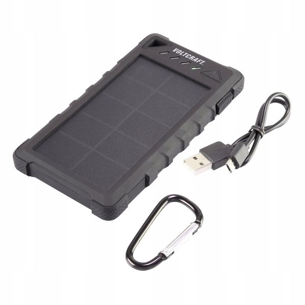 Powerbank Solarny 8000 mAh Ładowarka USB LATARKA - Arena.pl