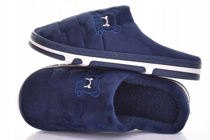 Kup KAPCIE DAMSKIE OCIEPLANE FUTERKO KLASYCZNE CIEPŁE PANTOFLE NA ZIMĘ ...