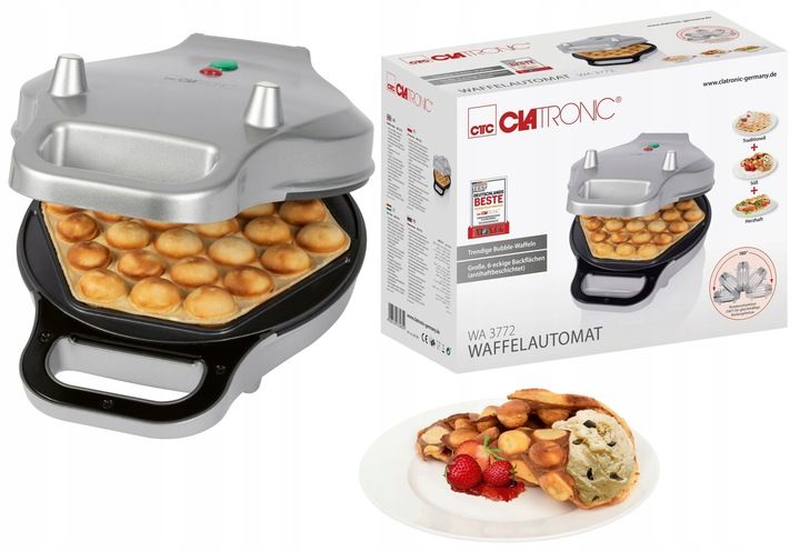 Kup GOFROWNICA BĄBELKOWA BUBBLE EGG WAFFLE GOFRY ZAWIJANE GOFRÓW PUFFS ...