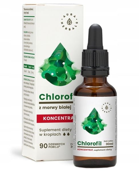 Kup AURA HERBALS Chlorofil z morwy KONCENTRAT krople na arena.pl i ...