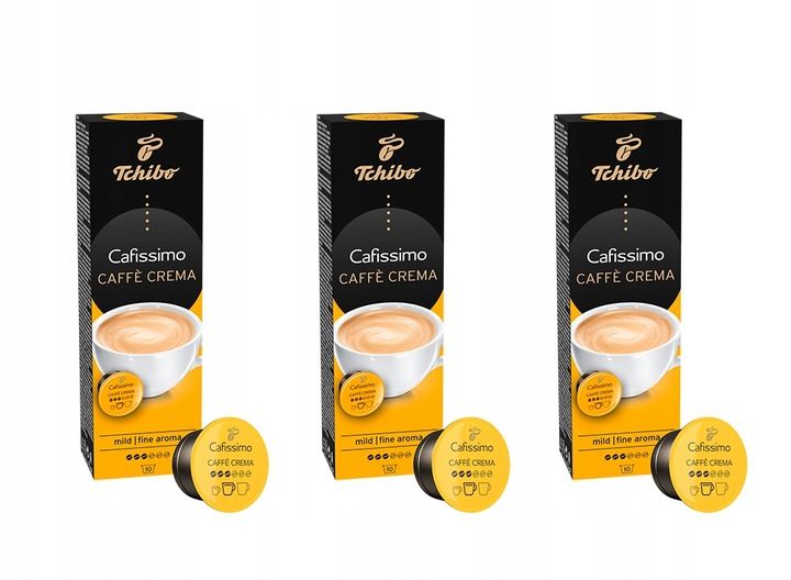 Kawa kapsułki Tchibo Crema Fine Aroma 30 kapsułek - Arena.pl