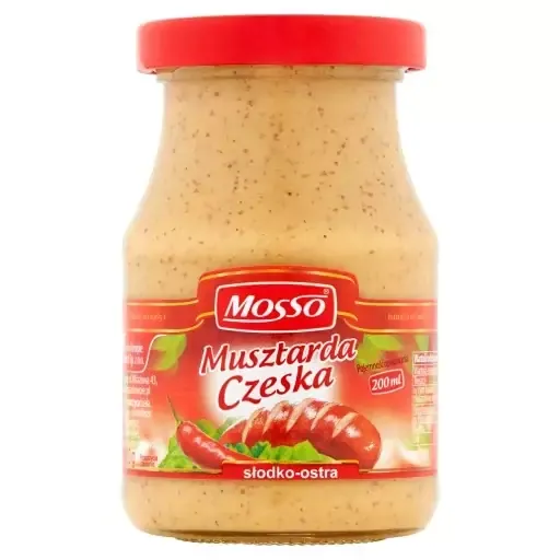 Kup MOSSO MUSZTARDA 180G CZESKA SŁOIK na arena.pl i ciesz się niską ceną