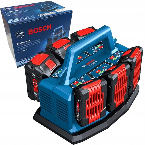 Kup ŁADOWARKA BOSCH 6-stanowisk portów 18V GAL 18V6-80 1600A01U9L na ...
