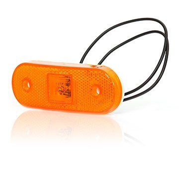 Kup Lampa LED pozycyjna boczna żółta owalna (229) na arena.pl i ciesz ...