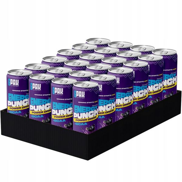 Kup ENERGY Punch POWER Drink Napój Enegetyczny Energetyk Bez Cukru ZERO ...