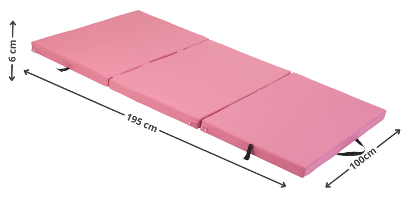 Materac gimnastyczny 195x100x6 cm do akrobatyki, do zabawy, do ćwiczeń ...