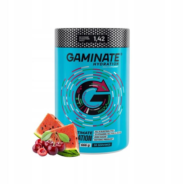 Gaminate Hydration WIŚNIA-ARBUZ Izotonik w proszku BEZ CUKRU - Arena.pl