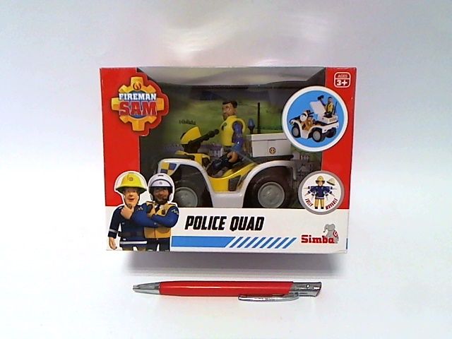 Strazak Sam quad policyjny z figurka 925-1093 - Arena.pl