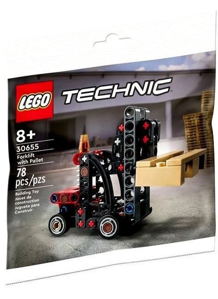 Klocki Technic 30655 Wózek Widłowy Z Paletą Lego - Arena.pl