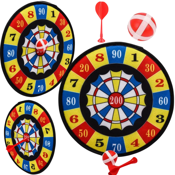 Kup Dart Gra na Rzepy Tarcza Bezpieczne Rzutki Lotki Zręcznościowa Dla ...