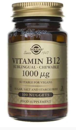 Kup Witamina B12 /cyjanokobalamina/ do ssania 1000 mcg (100 tabl.) na ...