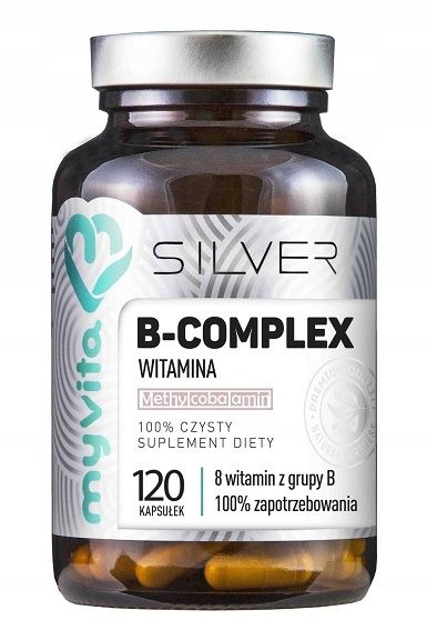 MYVITA WITAMINA B-COMPLEX 100% 120 KAPS - Arena.pl