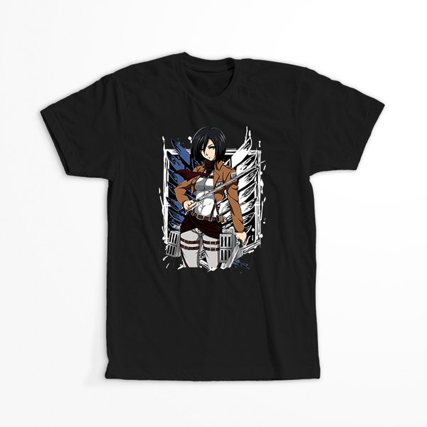 Koszulka Czarna Attack on titan WYBIERZ KOLOR KOSZULKI I FASON Męska XL - Arena.pl