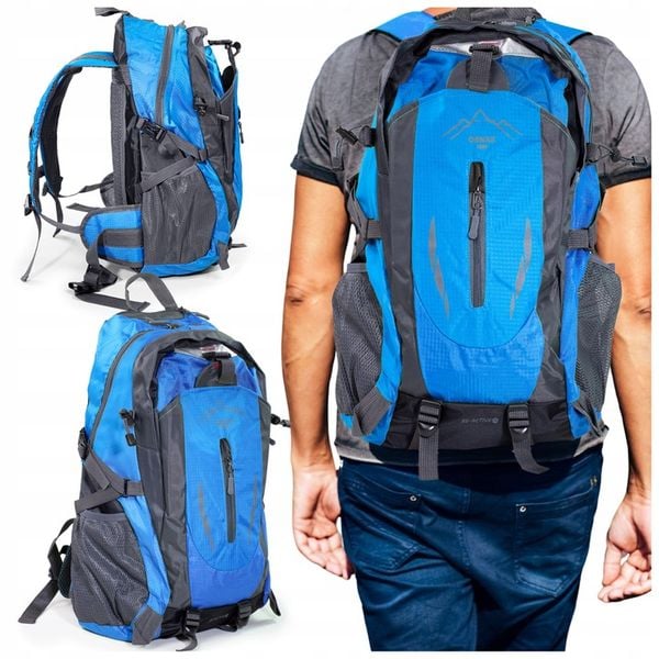 Kup PLECAK TURYSTYCZNY 40L TREKKINGOWY PODRÓŻNY WYCIECZKOWY W GÓRY ...
