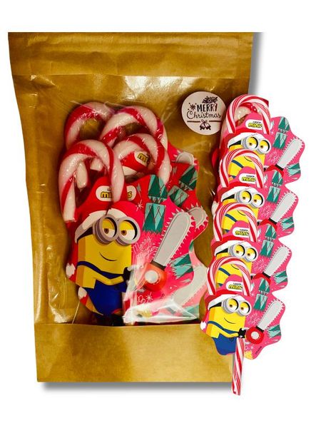 Lizaki Minionki Laski Na Choinkę Mini Prezent Dla Dziecka Słodkości Pod Choinkę 4szt Arena Pl