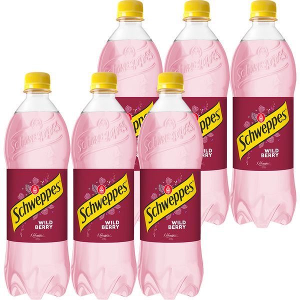 Schweppes Wild Berry Napój gazowany 1,35 l x 6 sztuk - Arena.pl