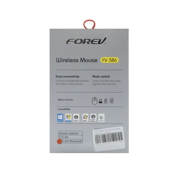 Mysz bezprzewodowa FOREV FV-386 Czarna USB Business - Arena.pl