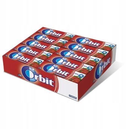 Kup Orbit Strawberry Guma do żucia bez cukru 14 g x 30 sztuk na arena ...