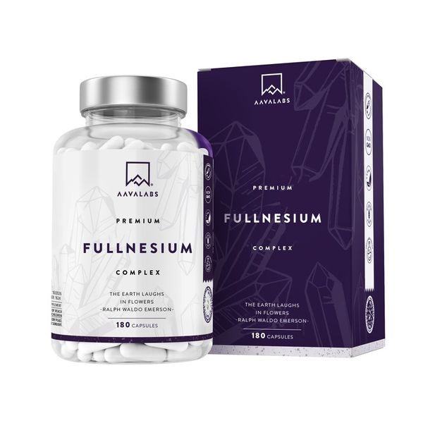 Kup MAGNEZ COMPLEX 5 rodzajów 400mg Bisglicynian Taurynian 180 Kapsułek ...