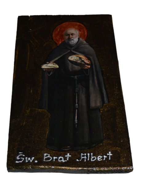 Kup Ikona Święty Brat Albert patron wszystkich pracowników pomocy ...