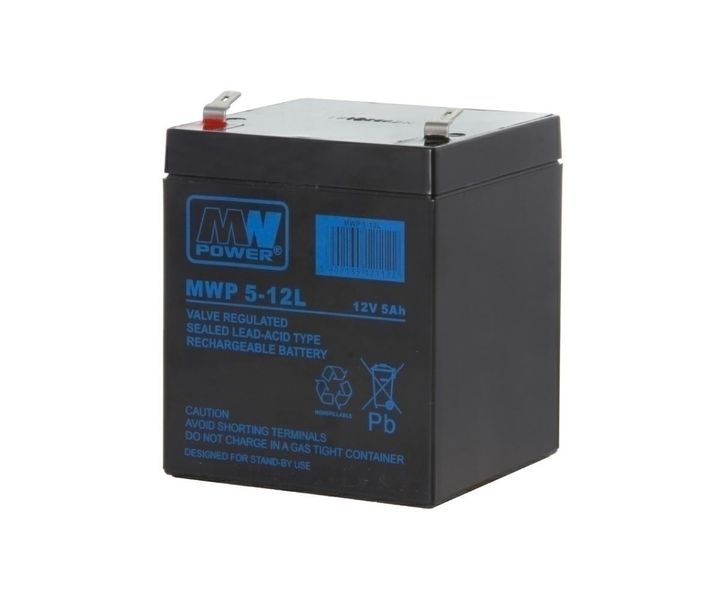 Akumulator żelowy 12V/5Ah MWP F2 - Arena.pl