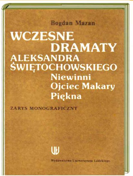 Kup ALEKSANDER SWIETOCHOWSKI - WCZESNE DRAMATY MAZAN na arena.pl i ...