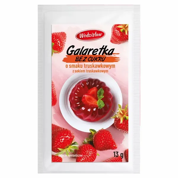 Galaretka bez Cukru Truskawkowa Wodzisław, 13g - Arena.pl
