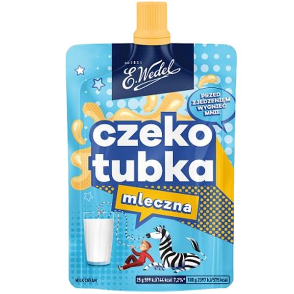 Kup Wedel CZEKOTUBKA MLECZNA krem czekoladowy WERSJA MLECZNA 50G na ...