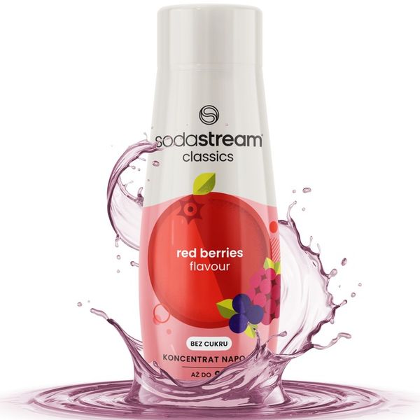 Kup SYROP SODASTREAM RED BERRIES ZERO OWOCE LEŚNE KONCENTRAT DO WODY ...
