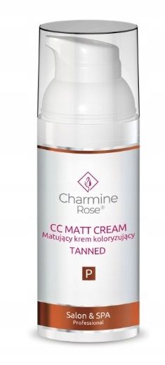 Krem CC Charmine Rose Tanned MATT Matujacy NOWOŚĆ! 50 ml - Arena.pl