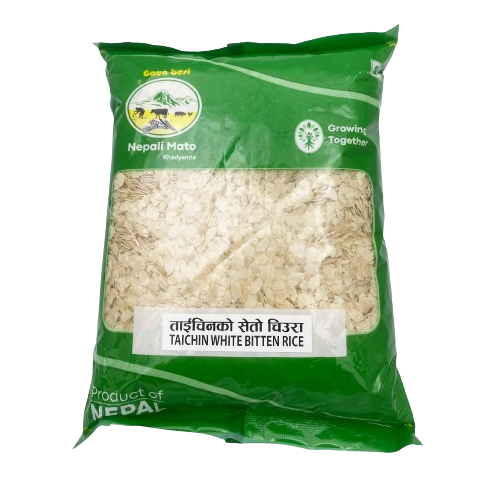 Płatki ryżowe Taichin White Beaten Rice Nepali Mato 800g - Arena.pl