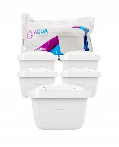 Kup 6szt. Wkład filtrujący do dzbanka AQUA+PRO Filtr do wody Dafi Brita ...