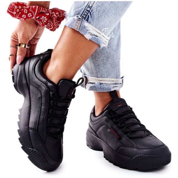 Kup Sportowe Buty Cross Jeans Czarne EE2R4134C r.38 na arena.pl i ciesz ...