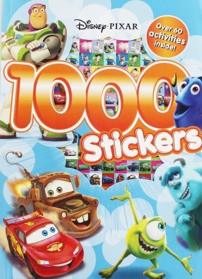 Disney Pixar 1000 Stickers - Arena.pl