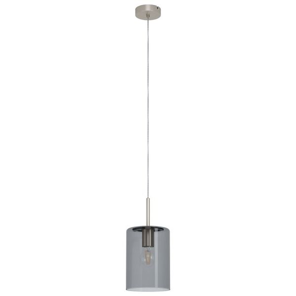 EGLO 98585 LAMPA CADAQUES 1 OPRAWA WISZĄCA HL/1 E27 SCHWARZ/SW-TRANSP ...