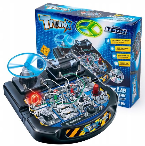 Kup WESOŁE LABORATORIUM ZESTAW EDUKACYJNY ELEKTRYCZNY 8+ TRONEX DUMEL TECH na arena.pl i ciesz ...