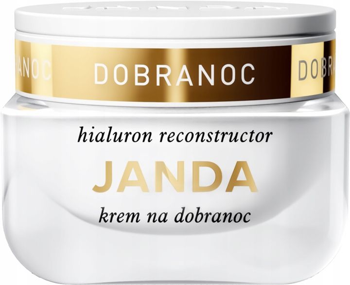JANDA KREM DO TWARZY NA NOC REDUKCJA ZMARSZCZEK NAWILŻENIE ODŻYWIENIE ...