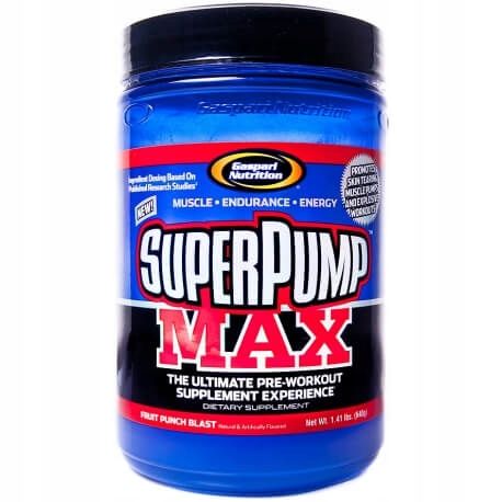 Kup Gaspari Nutrition Super Pump max 640g smak Malina Blue Raspberry na ...
