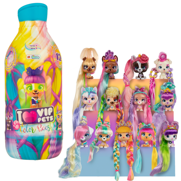 TM Toys VIP Pets Color Boost Pieski do stylizacji fryzur IMC712003 ...