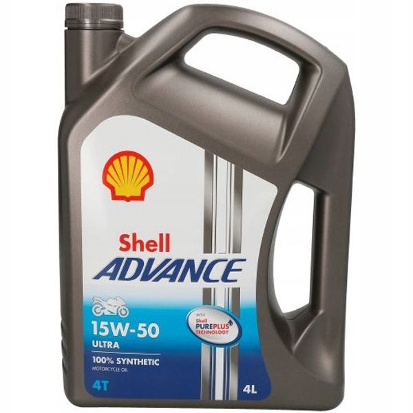 Kup Shell Advance 4T Ultra 15W50 olej silnikowy 4L na arena.pl i ciesz ...