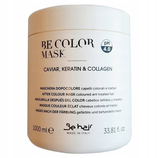 Be Hair BE COLOR Caviar maska nawilżająca 1000ml - Arena.pl