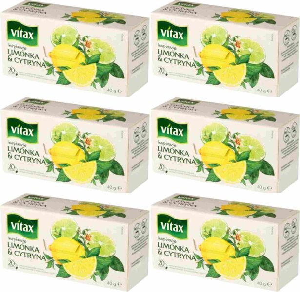 (x6) VITAX Inspirations Limonka Cytryna 20tb - Arena.pl