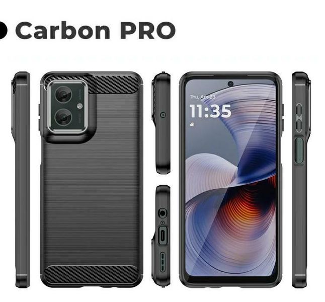 CARBON PRO MOTO G55 5G black - Arena.pl