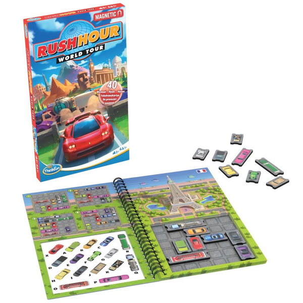 Ravensburger Gra planszowa Rush Hour Łamigłówka magnetyczna - Arena.pl