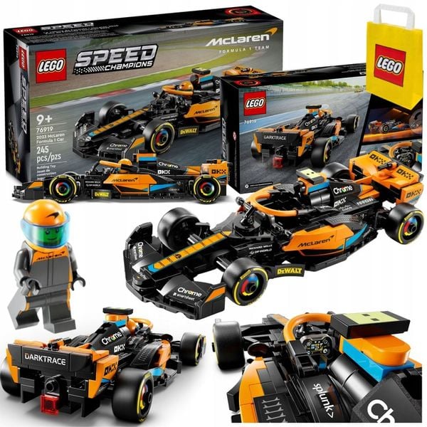 Kup LEGO SPEED CHAMPIONS 76919 SAMOCHÓD WYŚCIGOWY MCLAREN FORMULA 1 ...
